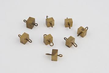 Set of eight rectangular weights | Science Museum Group Collection