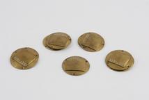 Ten circular scale pans | Science Museum Group Collection