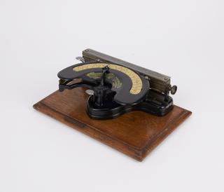 Globe typewriter, 1896, serial no.3754 | Science Museum Group Collection