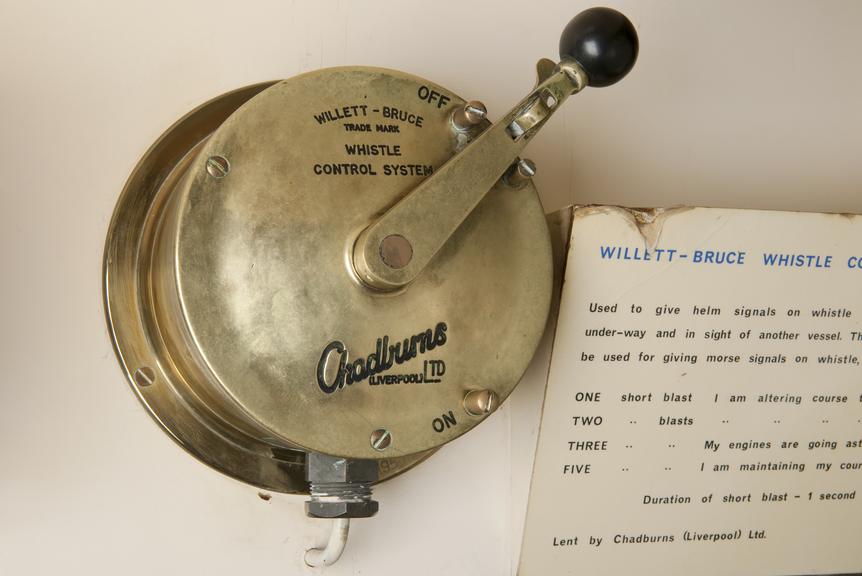 Whistle control signal switch | Science Museum Group Collection