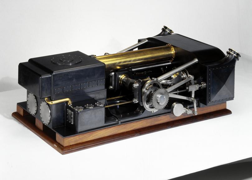 Model screw-engines of H.M. Turret-ship Prince Albert | Science Museum ...