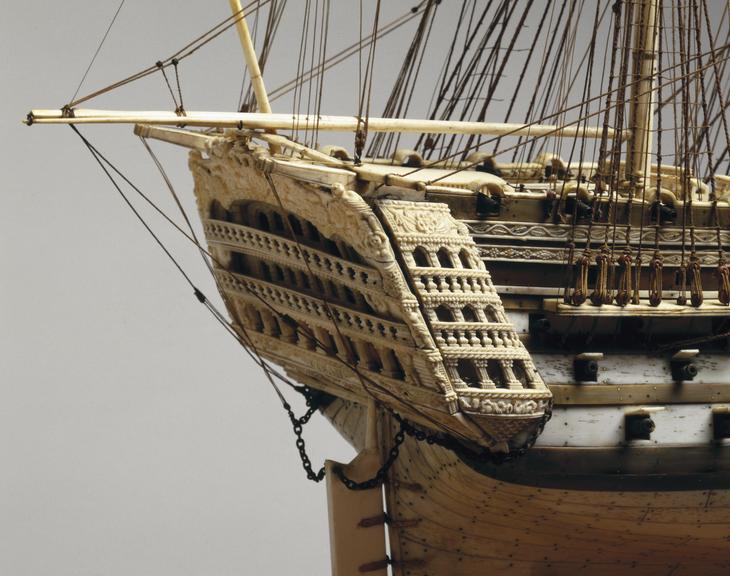 Model of 120 gun ship: the French 1st rate "Ocean" | Science Museum ...