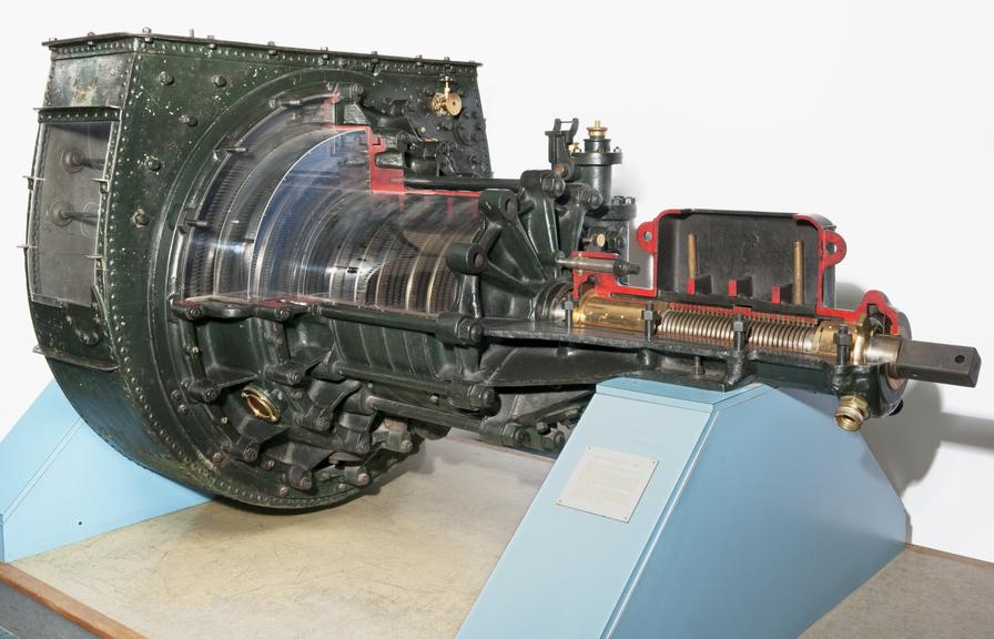 Radial Flow Parson's Turbine Engines | Science Museum Group Collection