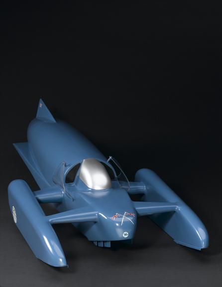 Model of 'Bluebird K7', World Water Speed Record contender, 1955 ...