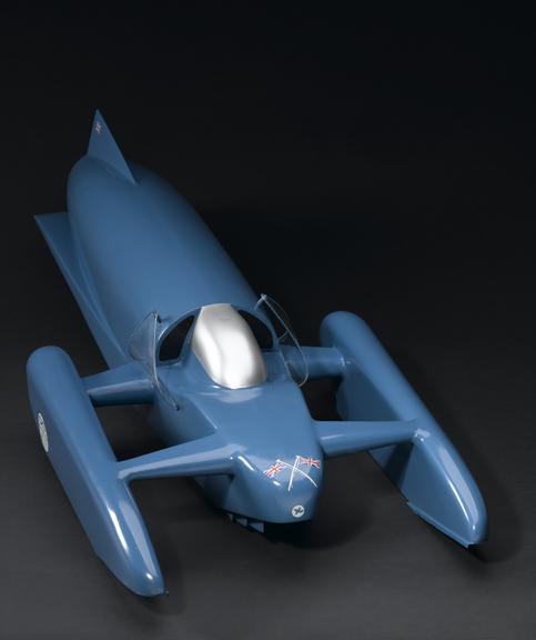Model of 'Bluebird K7', World Water Speed Record contender, 1955 ...