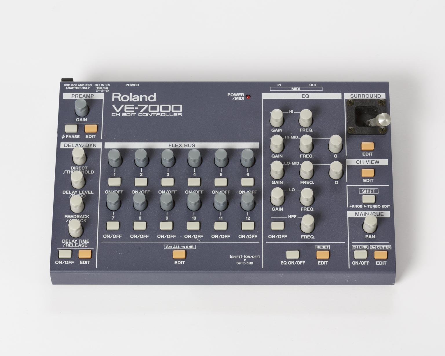 Roland VE-7000 Channel Edit Controller. Part of Roland V-Mixing System ...