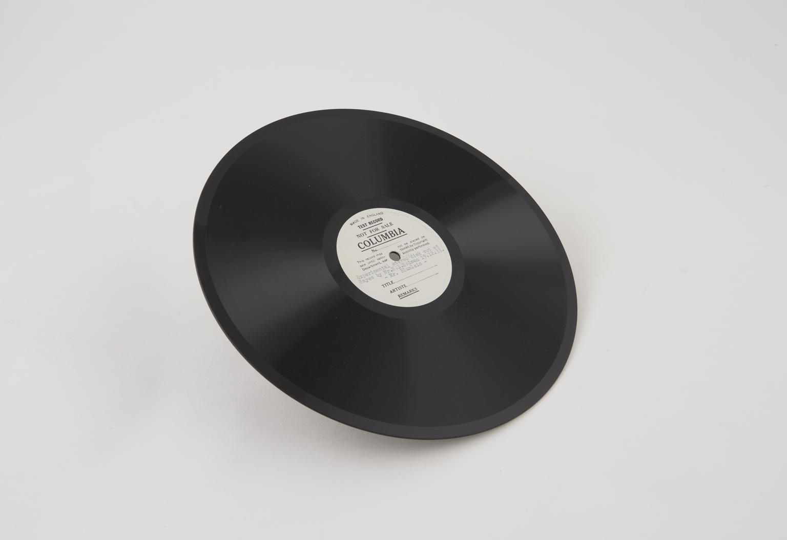 10 inch shellac 78 rpm disc record | Science Museum Group Collection
