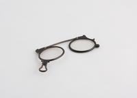 'Helical' spring folding eyeglasses with oval lenses | Science Museum ...