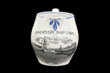 Jug commemorating the completion of Eastham Locks on the Manchester ...