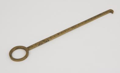 Timber thickness measuring rule | Science Museum Group Collection