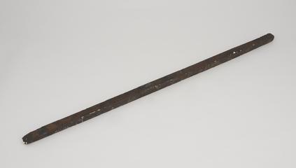 Plaster replica of long mason's chisel | Science Museum Group Collection