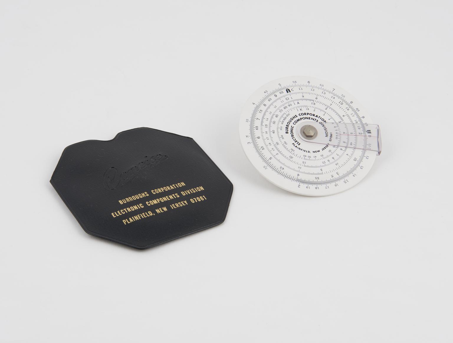 Circular plastic slide rule | Science Museum Group Collection