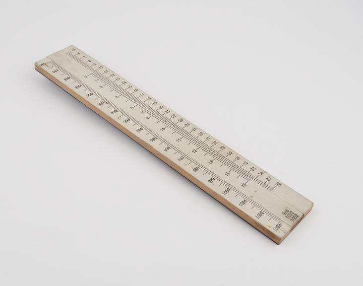 Linear slide rule | Science Museum Group Collection