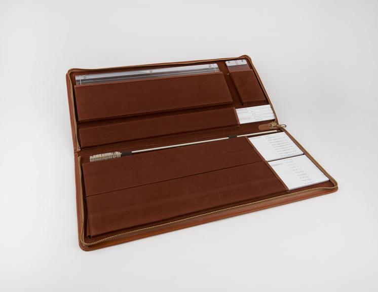 Slide rule for wave analysis, c. 1950 | Science Museum Group Collection