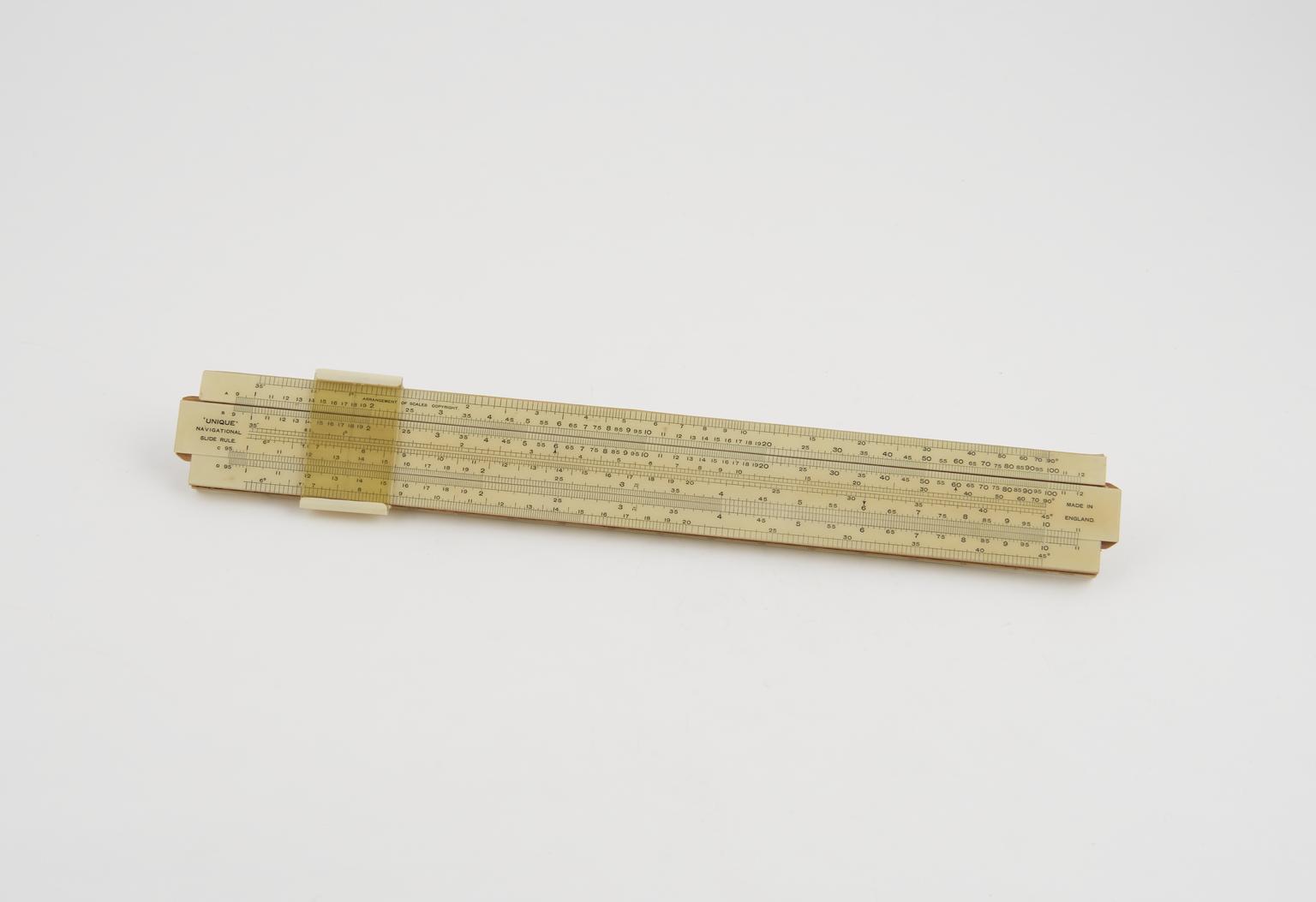 "Unique" slide rule for air navigation calculations | Science Museum ...