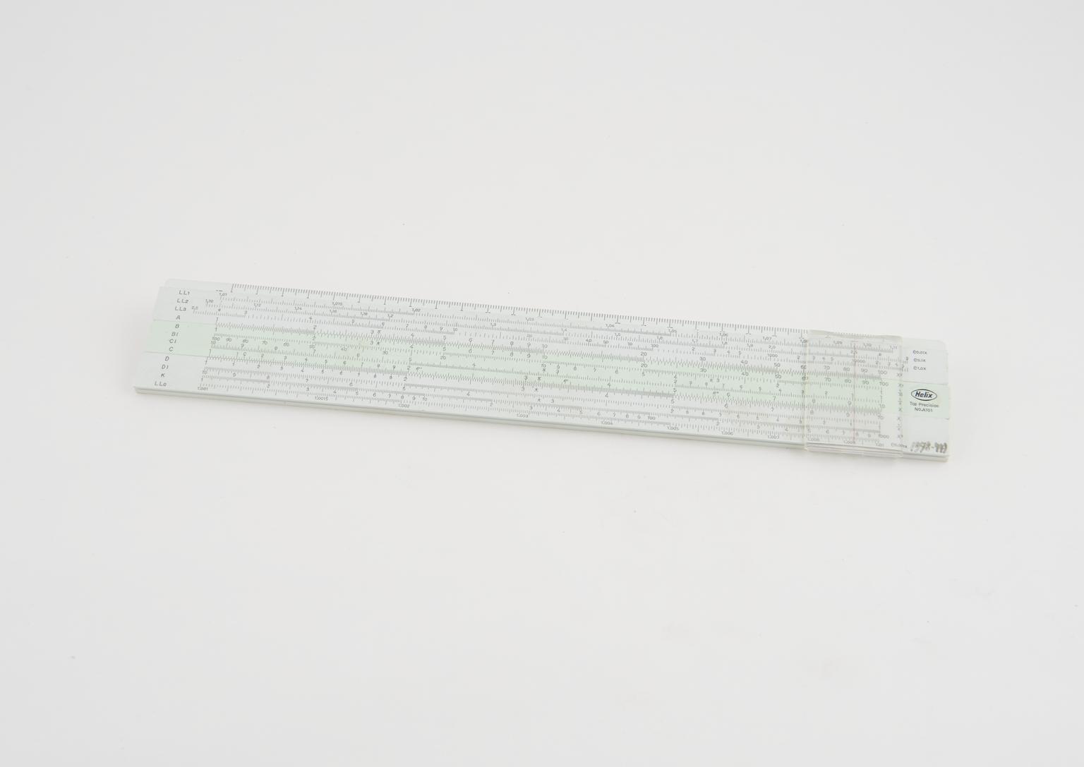 Helix No.A101 (10-inch) slide rule | Science Museum Group Collection