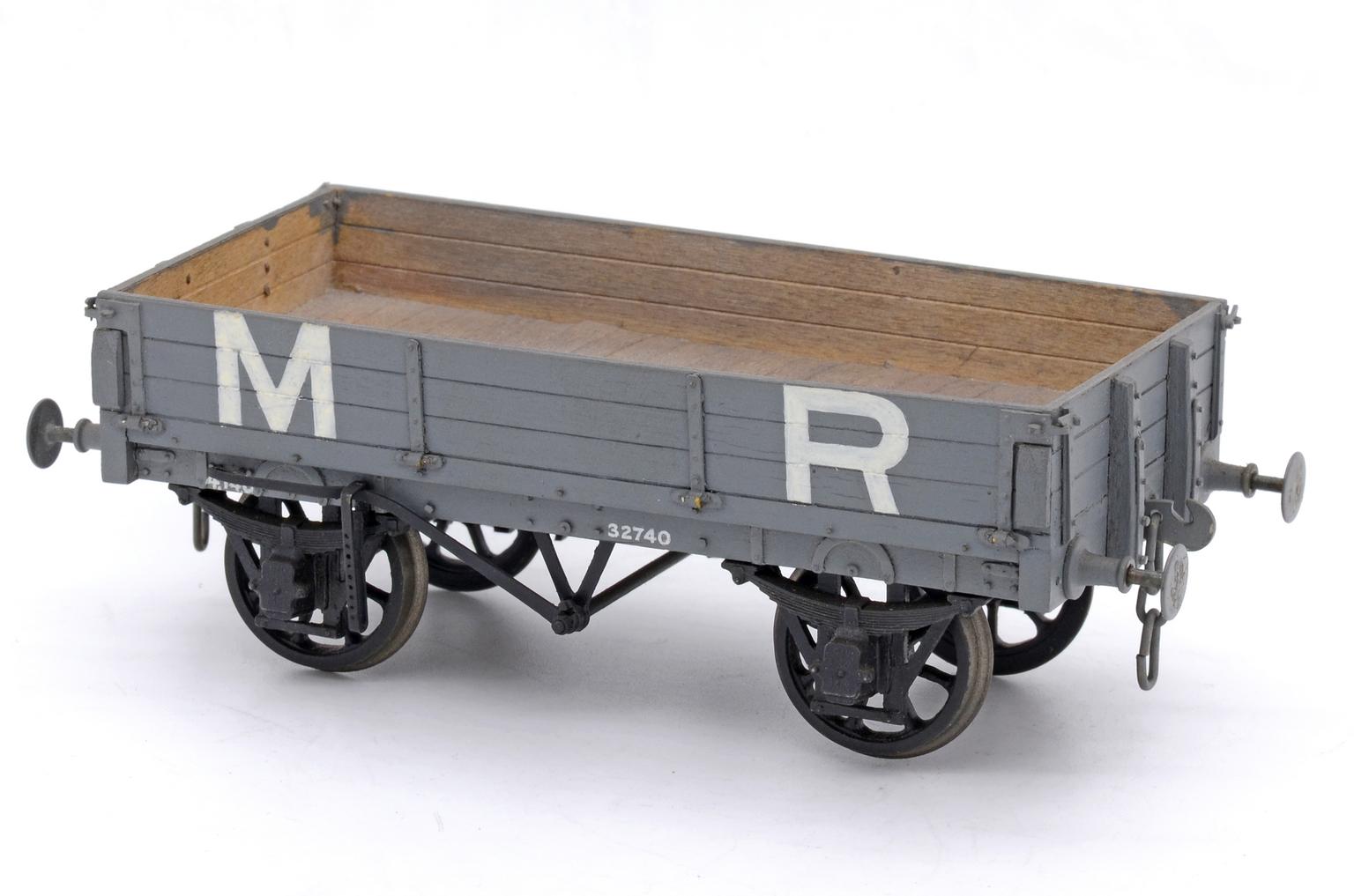 model Midland Railway wagon | Science Museum Group Collection