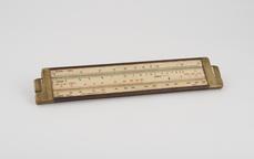 Railway slide rule | Science Museum Group Collection