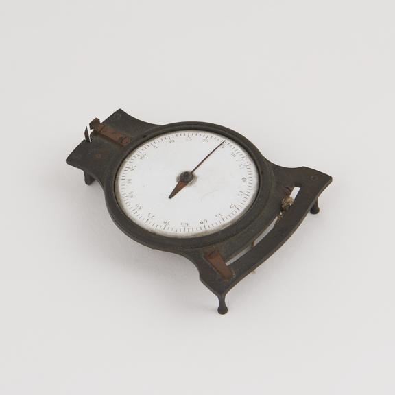 Watchmaker's dial gauge with enamel face | Science Museum Group Collection