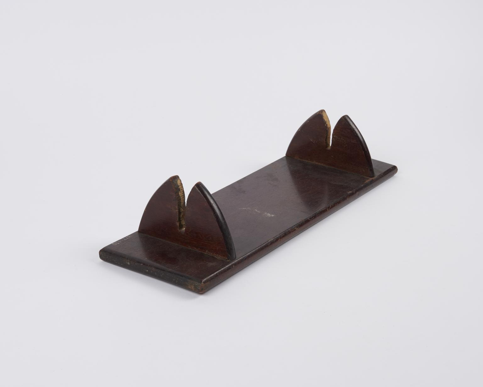 Whole model of a cutter yacht, rigged, with wooden stand | Science ...