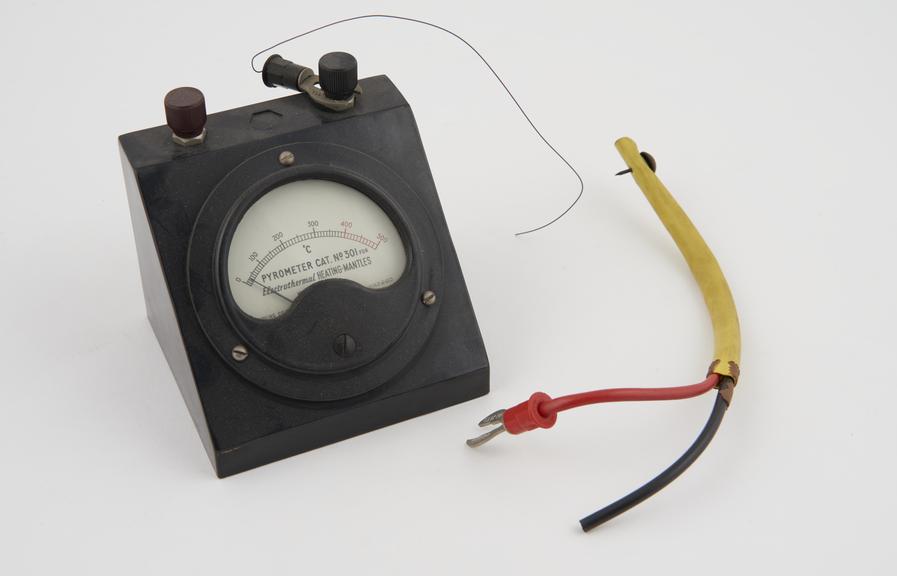 Pyrometer for use with electrical heating devices | Science Museum ...
