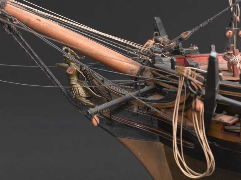 Model of a 28 gun frigate | Science Museum Group Collection