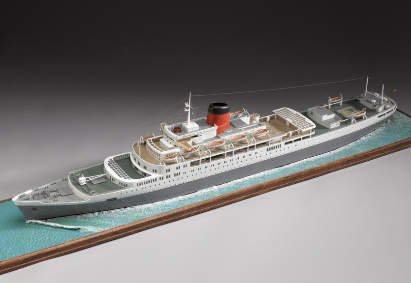 Waterline model of R.M.S. 'Windsor Castle' (1959) | Science Museum ...