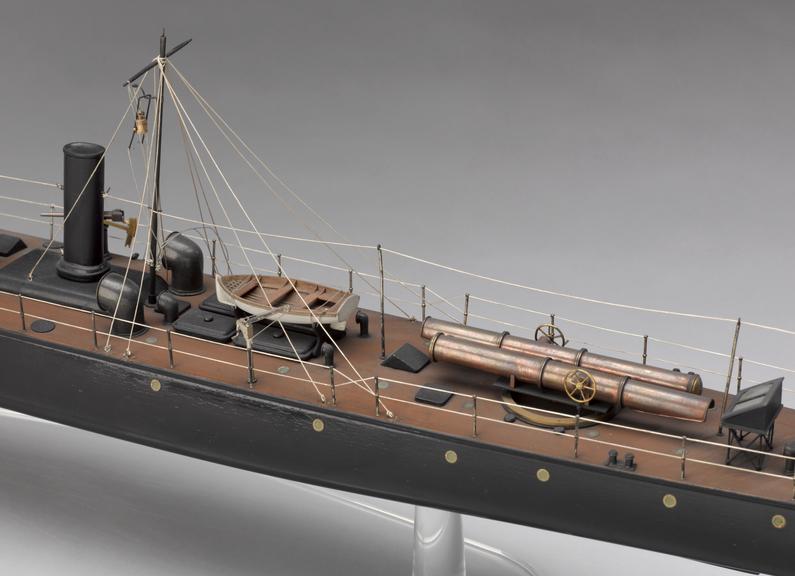 Whole model of HM first class torpedo boat no.93 | Science Museum Group ...