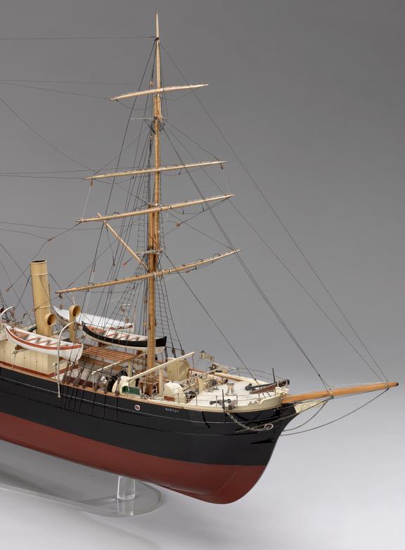 Model of Sir Ernest Shackleton's ship 'Nimrod' | Science Museum Group ...