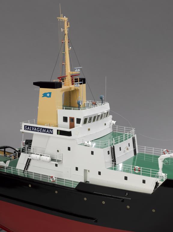 Model of salvage tug 'Salvageman' | Science Museum Group Collection