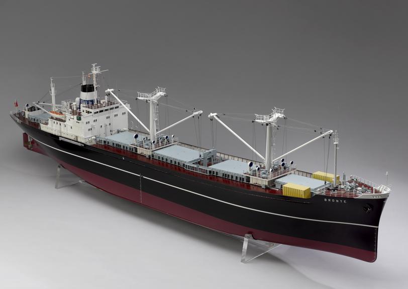 Model of cargo ship 'Bronte' | Science Museum Group Collection