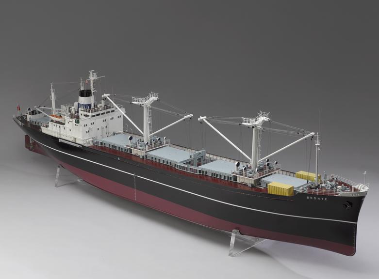 Model of cargo ship 'Bronte' | Science Museum Group Collection