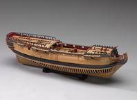 Contemporary dockyard model (unrigged) of a 20-gun ship | Science ...