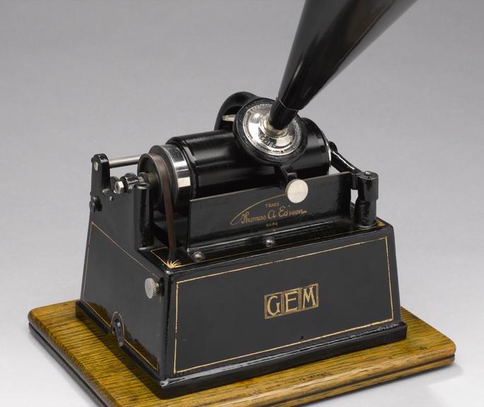 Edison 'Gem' phonograph, 1903. | Science Museum Group Collection