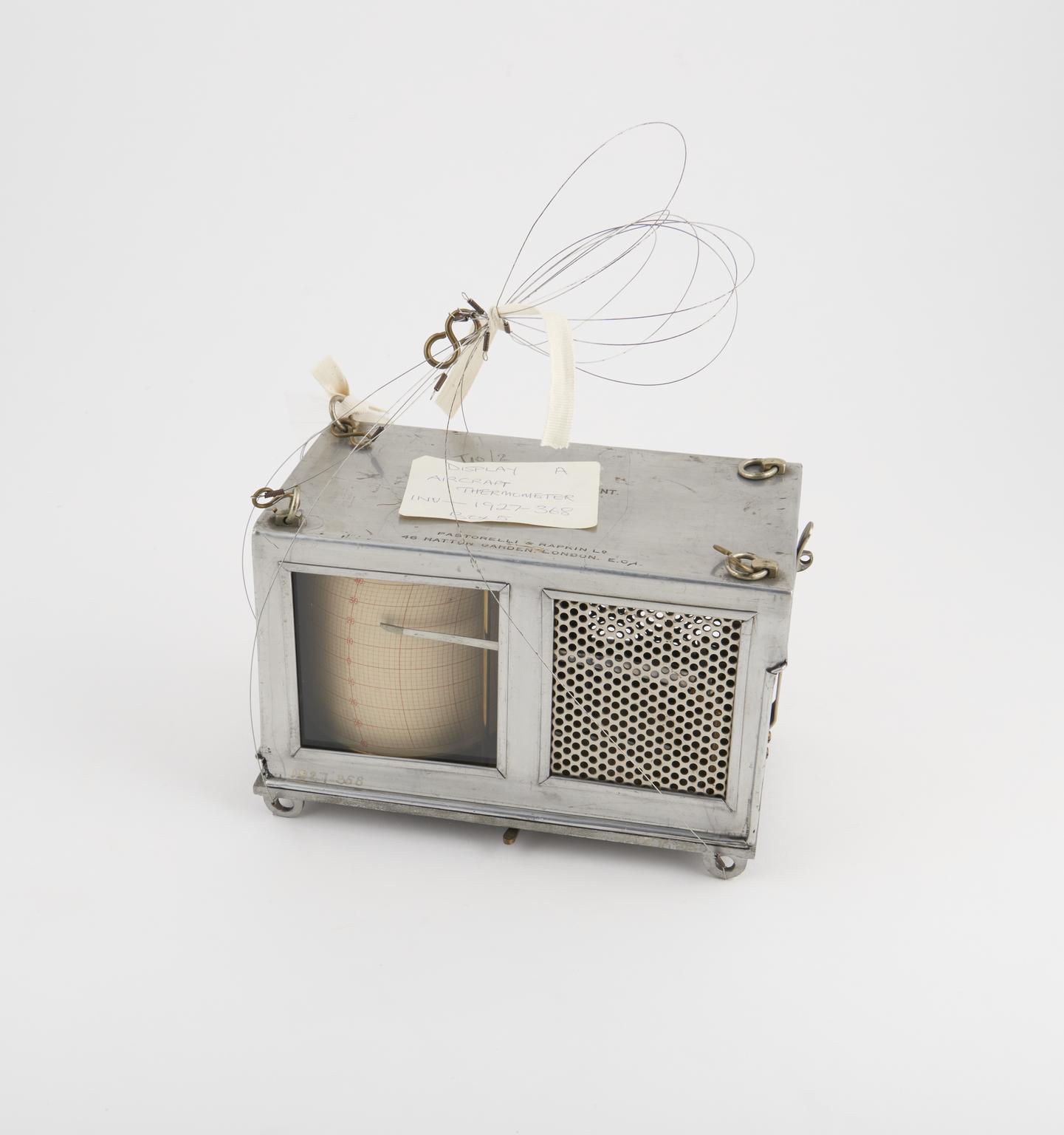 Aircraft thermograph, c. 1920, "Simplex" type. | Science Museum Group ...