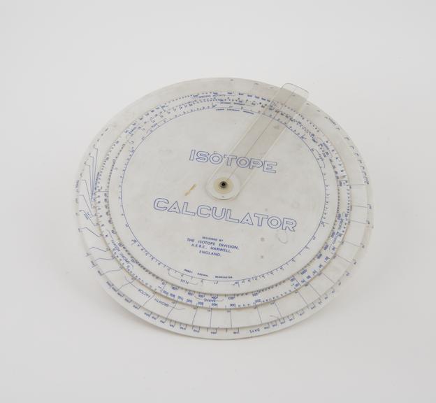 Isotope calculator designed by AERE | Science Museum Group Collection