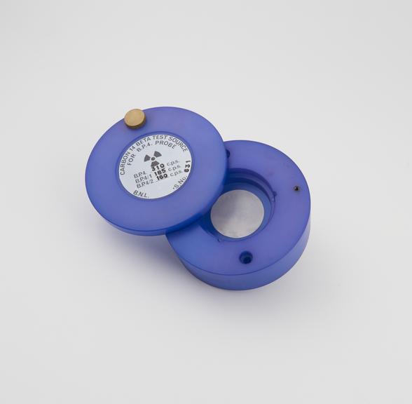 Radioactive source jig, 1982. | Science Museum Group Collection