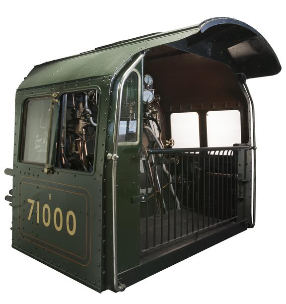 Full-size replica of British Railways 'Duke of Gloucester' cab ...