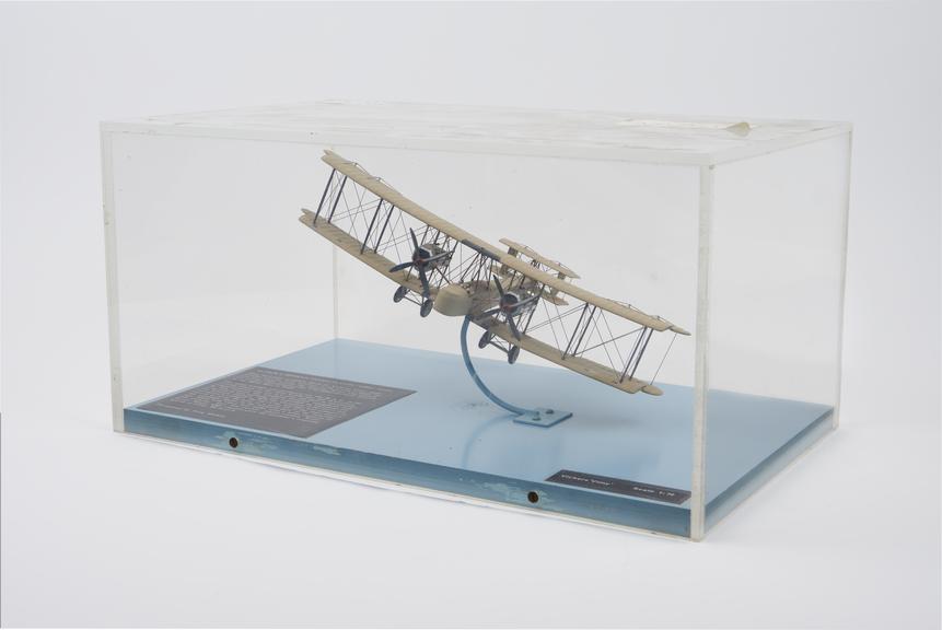 Scale model of Vickers Vimy aircraft | Science Museum Group Collection