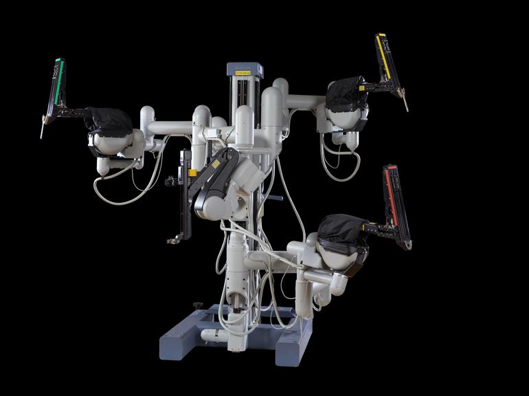 Patient side cart, from da Vinci® Classic surgical system | Science ...