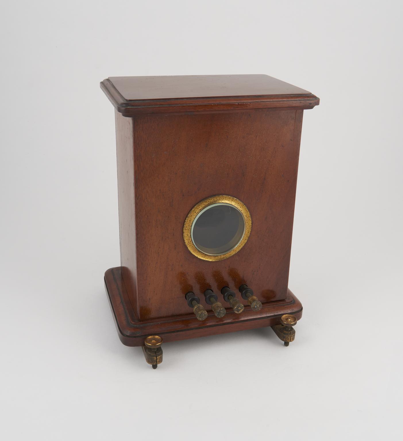 Prototype of Mudford's improved form of Kelvin's astatic galvanometer ...