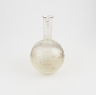 Glass ‘Florence’, flat bottom ‘Davisil’ 1-litre flask | Science Museum ...