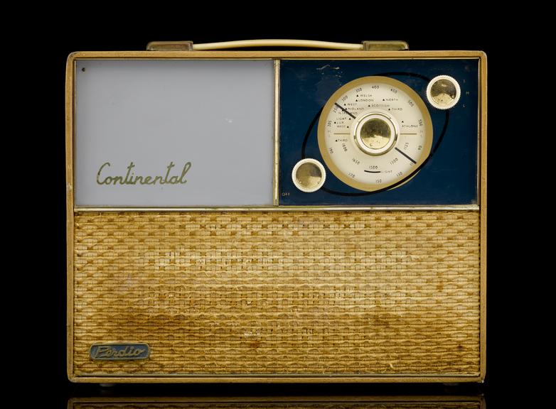 Perdio "Continental" transistor radio receiver | Science Museum Group ...