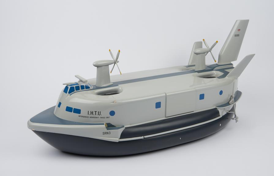 Scale model of S.R.N.3 hovercraft | Science Museum Group Collection