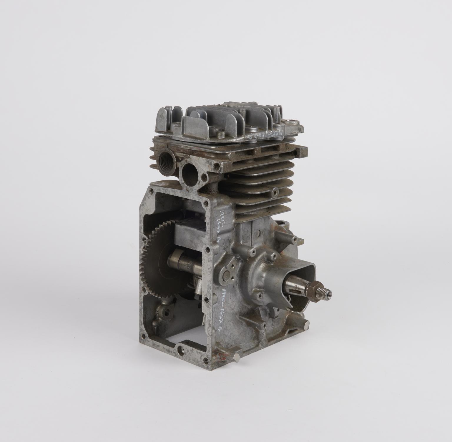 Single cylinder engine for motorcycles | Science Museum Group Collection