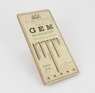"Gem Calculator" | Science Museum Group Collection