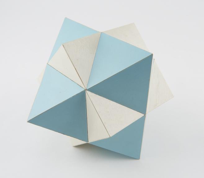 Polyhedron model (card) | Science Museum Group Collection