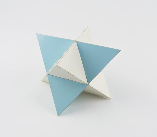 Polyhedron model (card) | Science Museum Group Collection