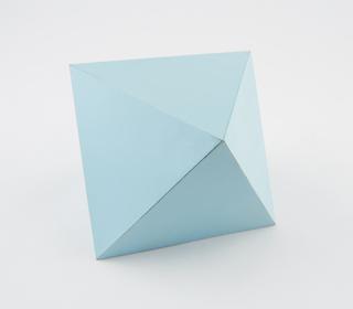 Polyhedron model (card) | Science Museum Group Collection