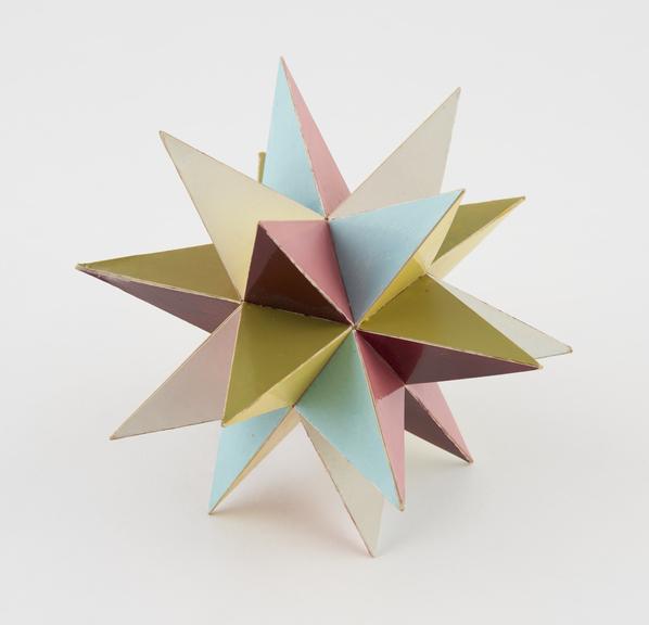 Polyhedron model (card) | Science Museum Group Collection